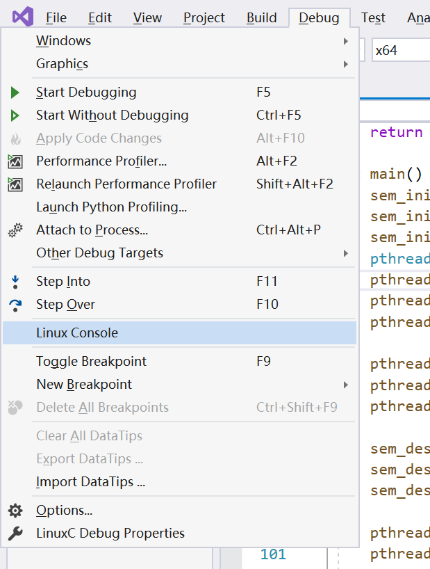 Visual Studio2019开发调试Linux C/C++ Console程序_vs2019 console linux-CSDN博客