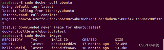 关于Docker的基础指令学习_sudo docker search ubuntu-CSDN博客