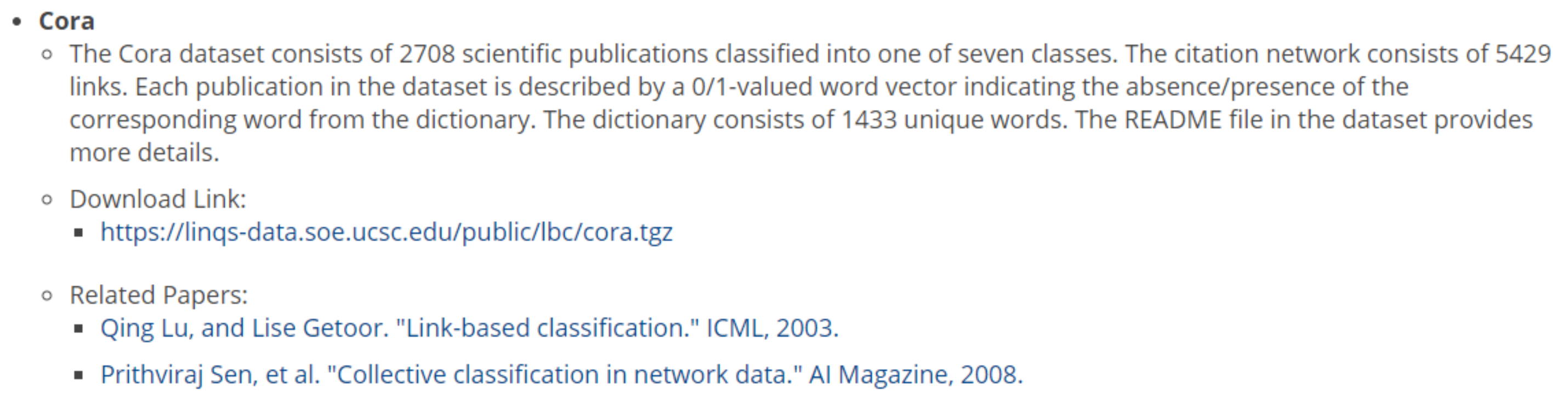 GNN学习笔记（四）：Cora数据集读取与分析_from scipy.sparse.linalg.eigen.arpack import eigsh-CSDN博客