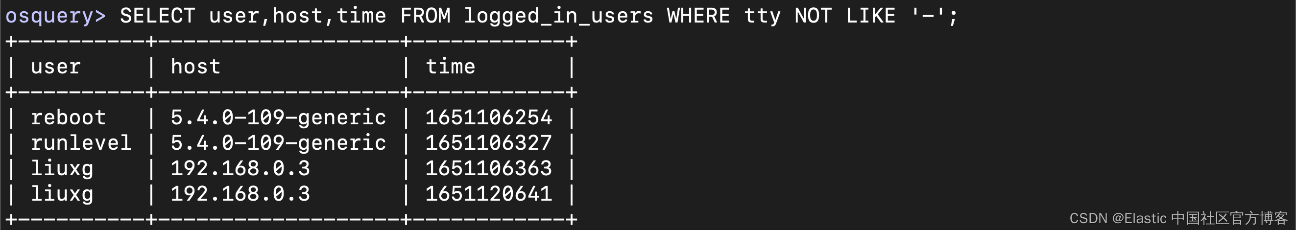 Security：osquery 介绍-CSDN博客