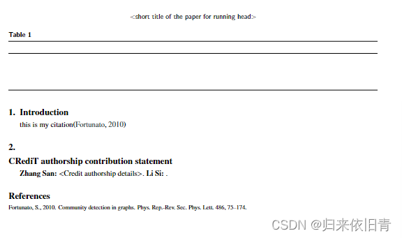 elsevier-cas简单使用以及bibtex文献管理_elsevier模板参考文献-CSDN博客