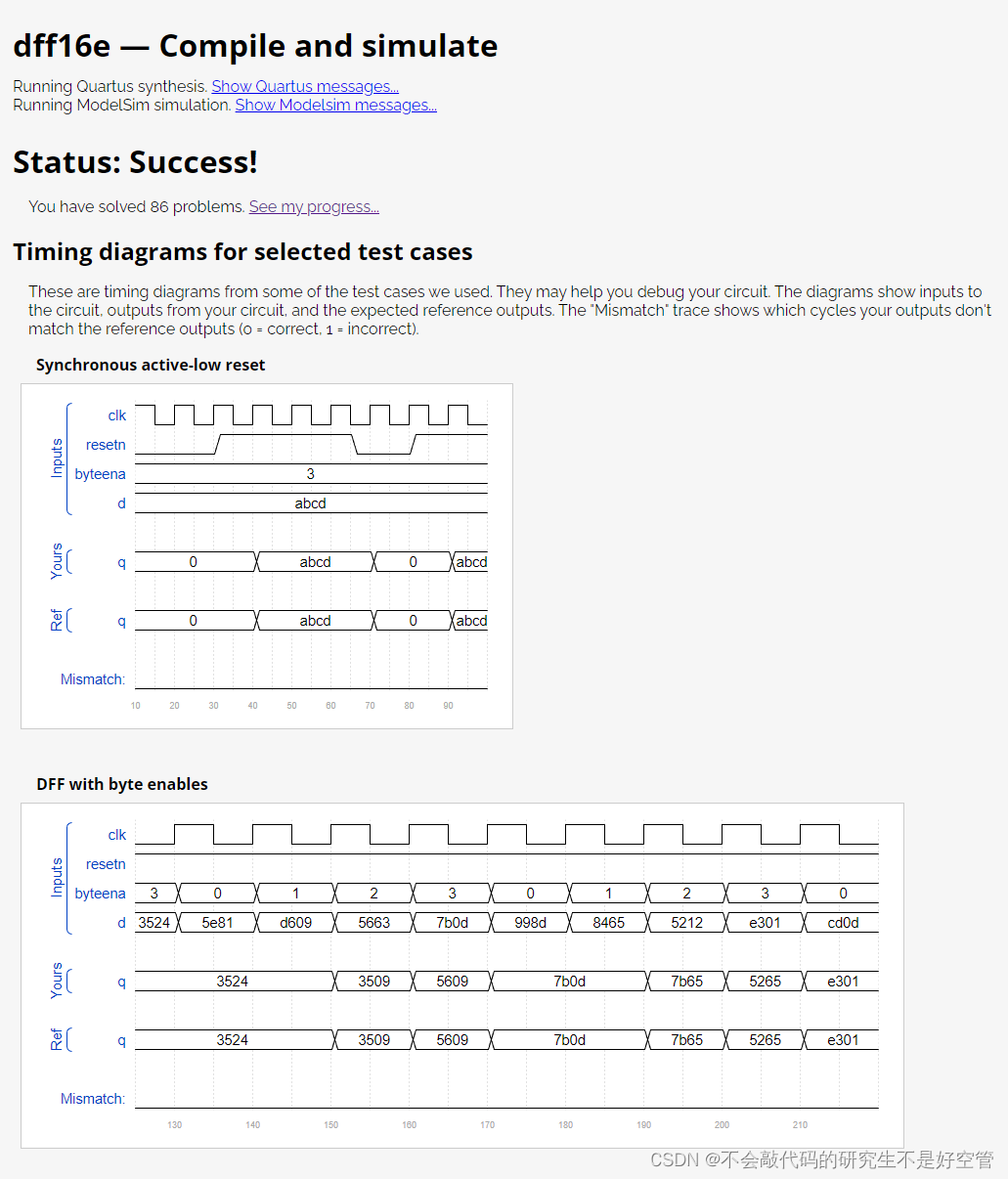 Verilog刷题HDLBits——Dff16e_hdlbits dff16e-CSDN博客
