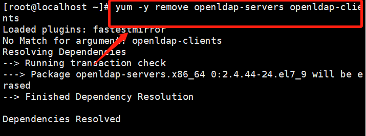 Linux的centos7中OpenLDAP的安装，卸载与重装_openldap卸载-CSDN博客