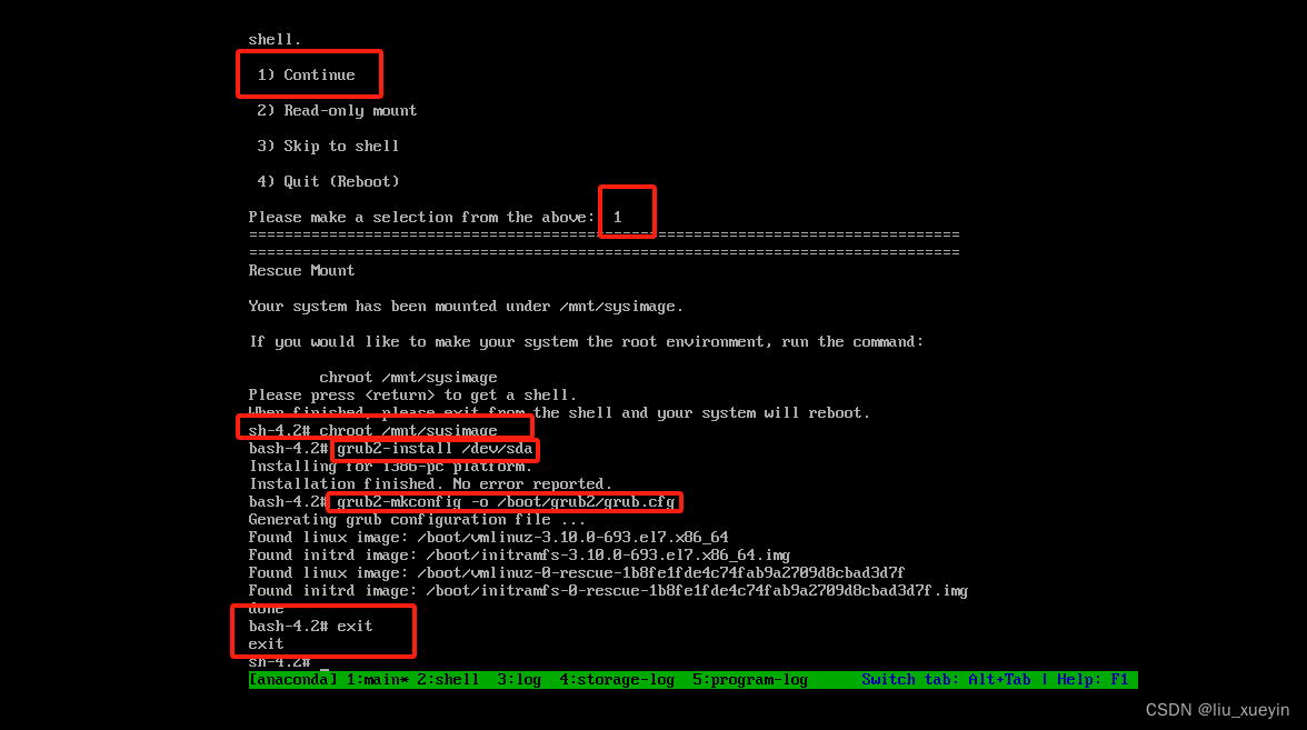 忘记root密码以及修复grub菜单_grub edit找回root密码-CSDN博客