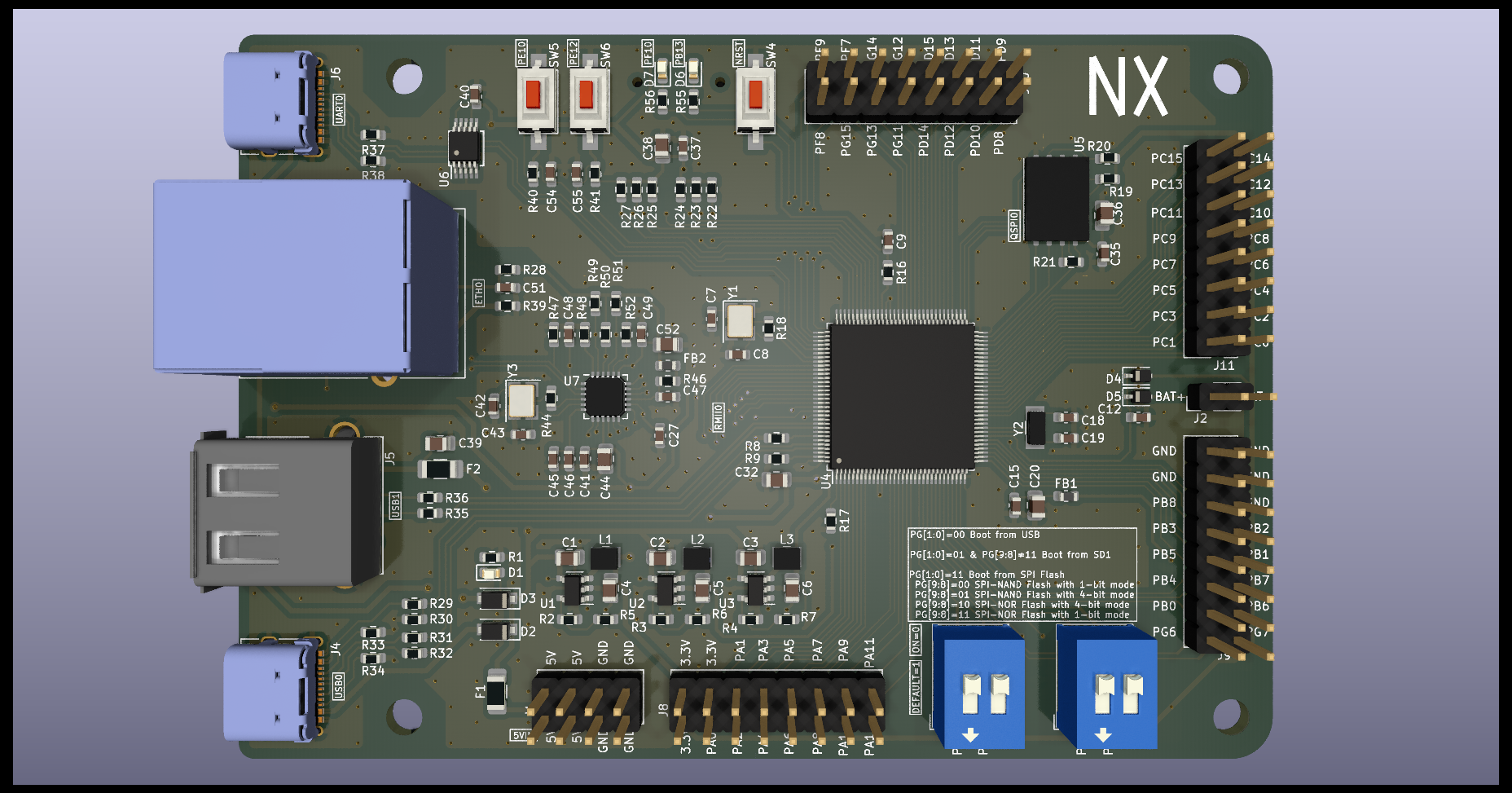 新唐NUC980使用记录：自制开发板（基于NUC980DK61YC）-CSDN博客