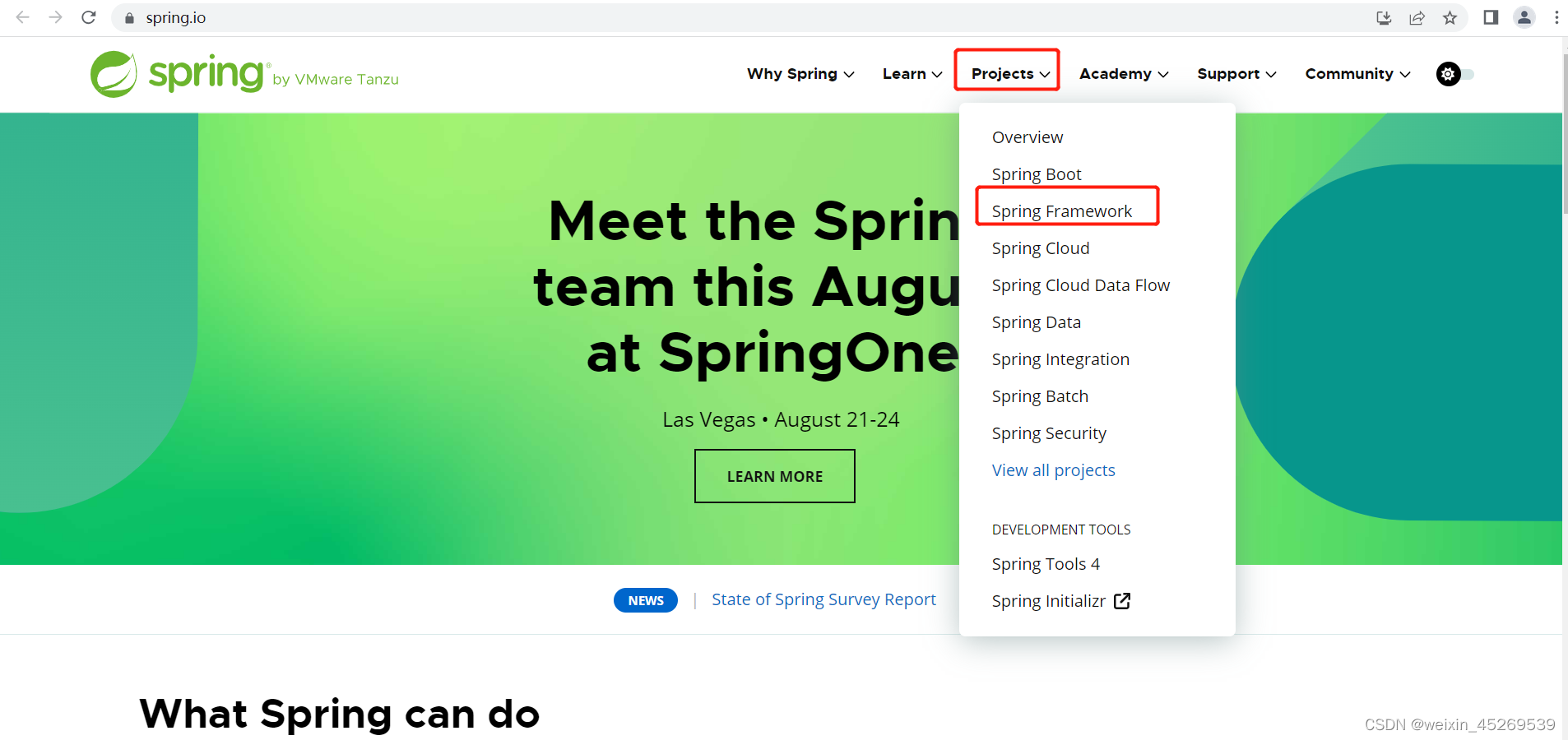 官网spring下载-CSDN博客