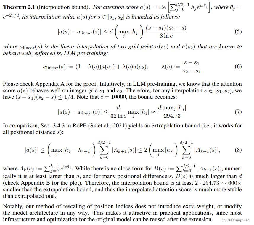 EXTENDING CONTEXT WINDOW OF LARGE LANGUAGE MODELS VIA POSITION INTERPOLATION翻译-CSDN博客