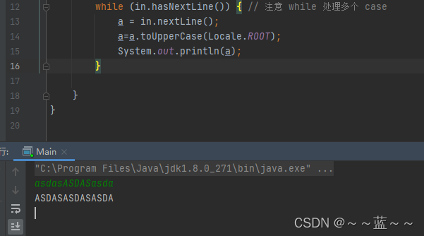 java中toLowerCase（）与toUpperCase（）方法浅谈_touppercase(locale.root)-CSDN博客