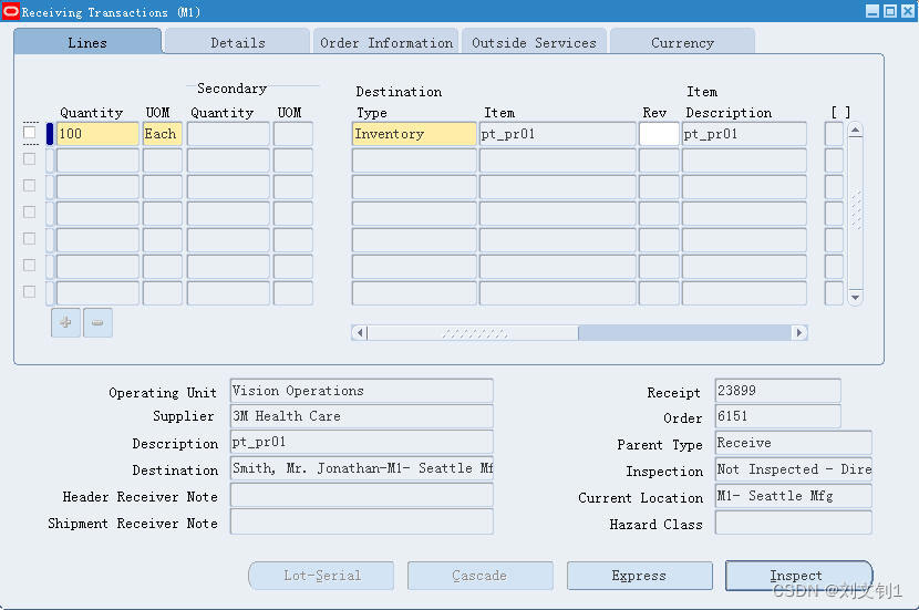 Oracle R12采购接收流程(PR-PO-RCV-AP-Payment)_pr po rcv pay-CSDN博客