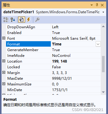C#应用程序界面开发进阶——高级窗体控件（4）——DateTimePicker控件（最后一个程序更新不了）_c# datetimepicker-CSDN博客