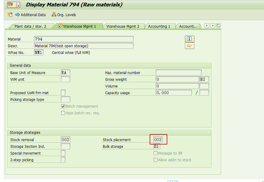 SAP WM高阶之上架策略C(Open Storage)_sap 货仓管理 putaway strategy-CSDN博客