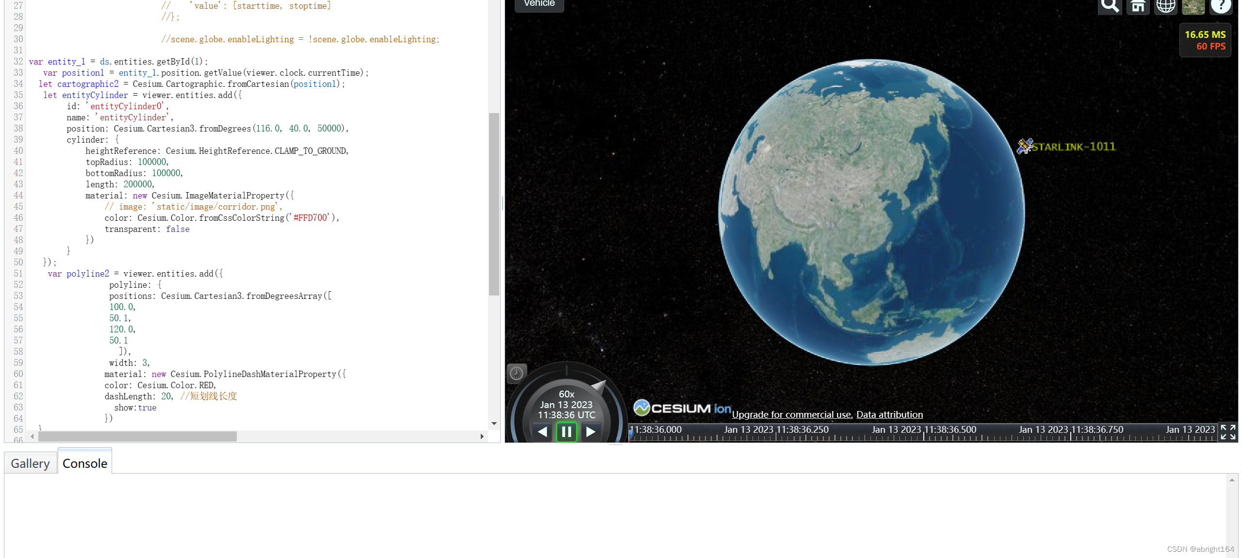 cesium仿真问题求解答_cesium all geometryinstanct must have the same col-CSDN博客