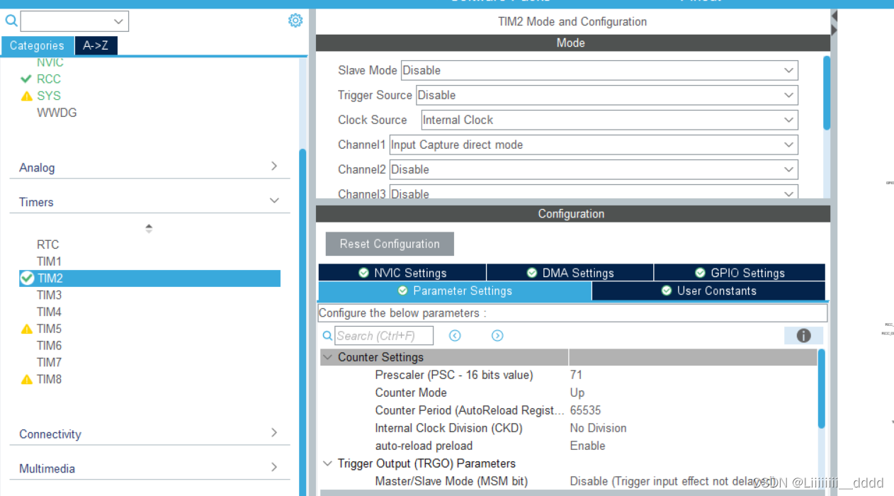 Stm32定时器输入捕获按键时长stm32捕获按键按下时间 Csdn博客