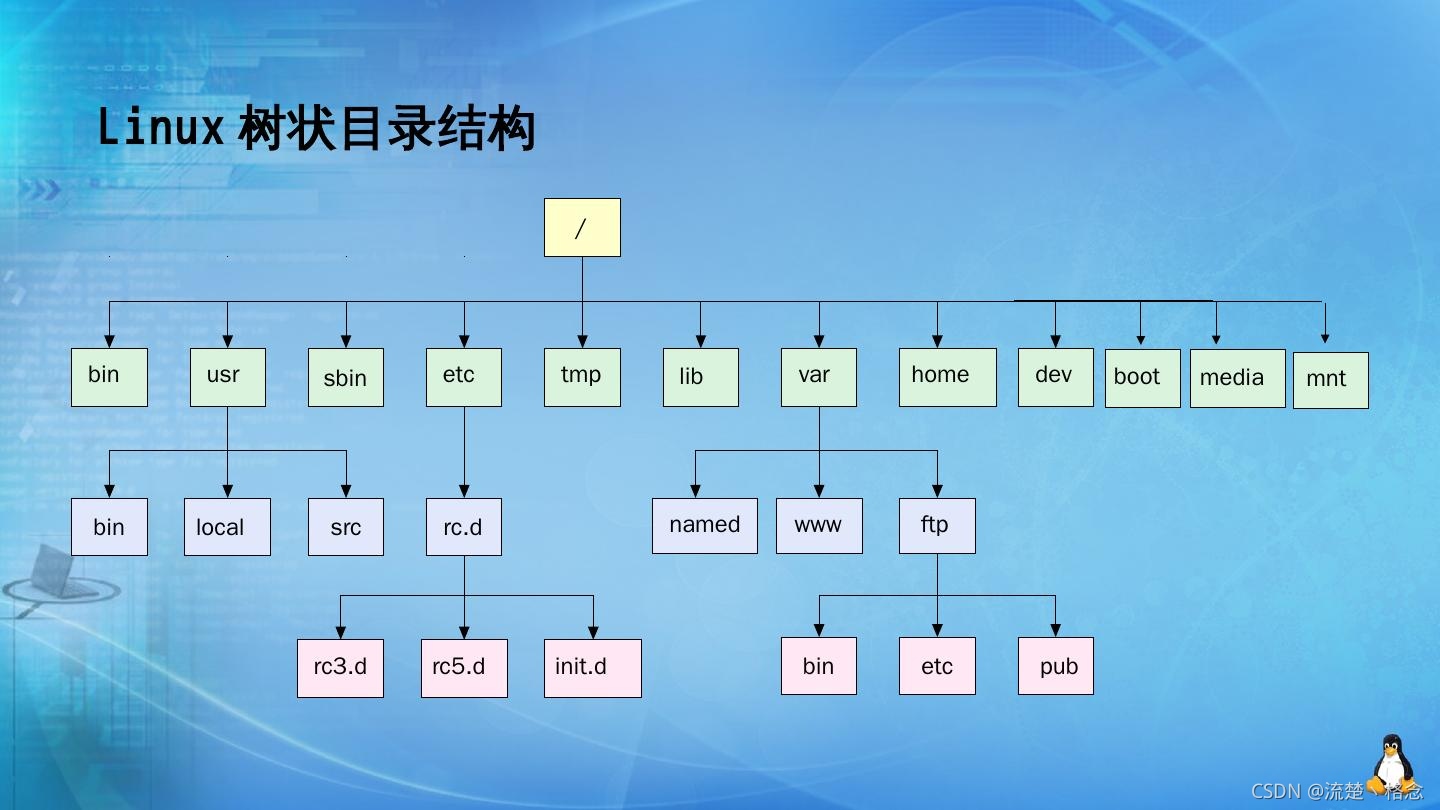 Linux下的目录结构linux Mouse0 Csdn博客