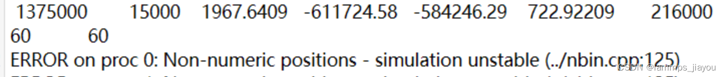 NON -NUMERIC BOX DIMENSIONS -Simulation UNSTABLE Reasons and Solution - Programmer Sought