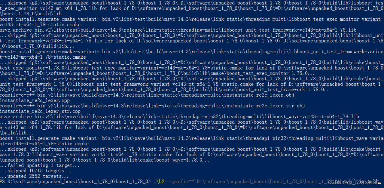 我自己的windows下boost库的安装 找不到vswhere经历_无法安装boost库vswhere-CSDN博客