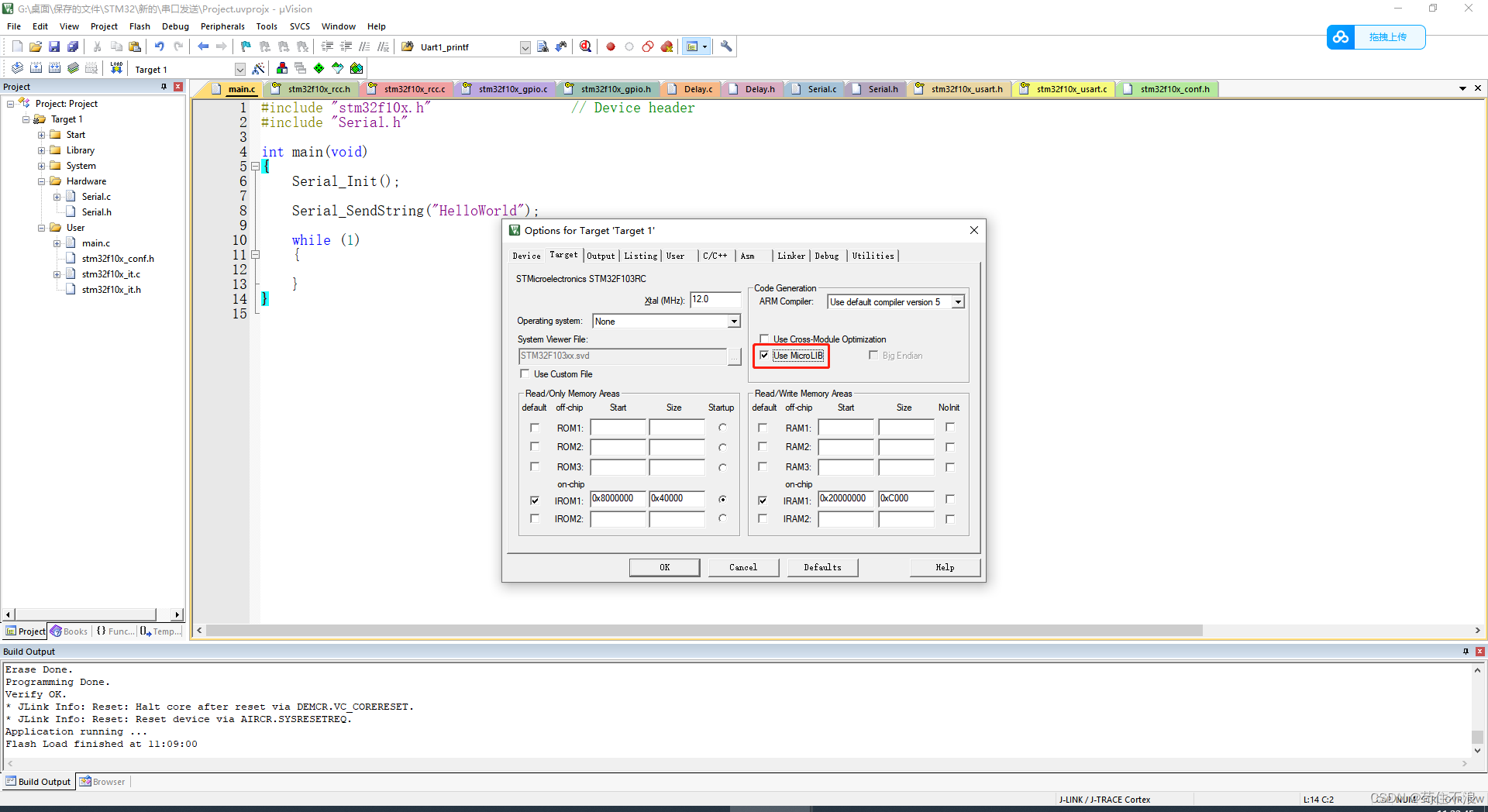 STM32学习日志3 —— 串口通信_stm32 3串口-CSDN博客