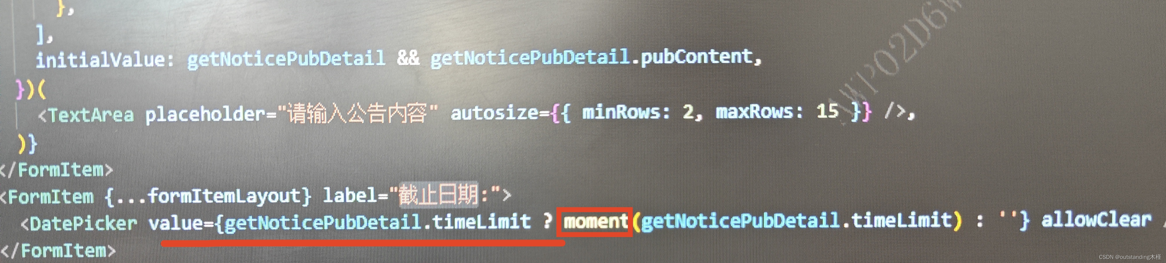 react antd 日期回显问题_react antd 日期回显不了-CSDN博客