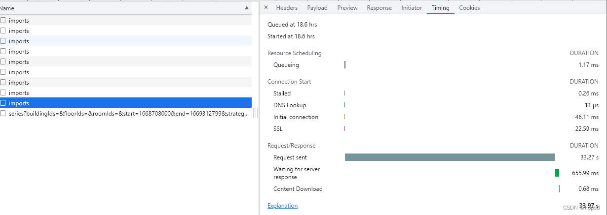 Waiting for server respnse 耗时过长原因排查_waiting for server response-CSDN博客