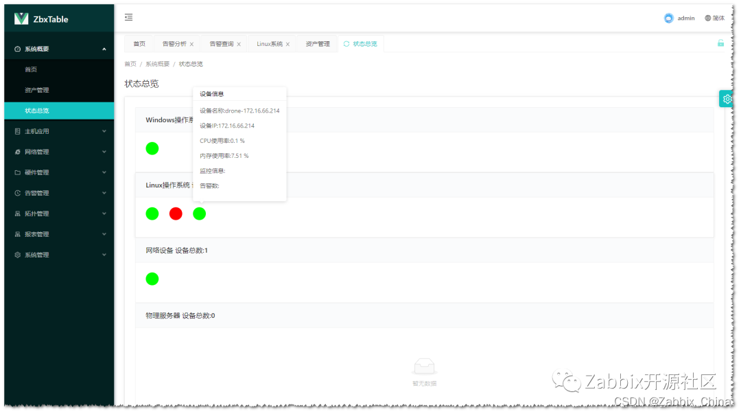 ZbxTable 2.0实践讲解，资产管理、报表管理、新功能介绍_zbxtable使用-CSDN博客