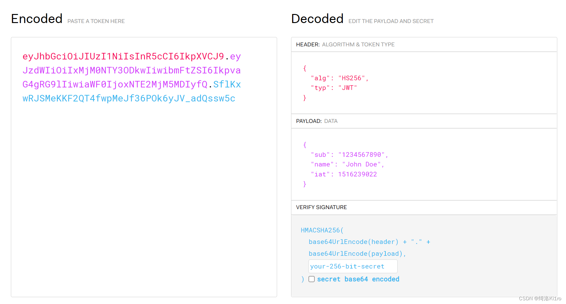 JWT安全 知识点总结_jwt weak hmac secret-CSDN博客