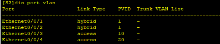 华为实验3-配置trunk接口_port link-type trunk-CSDN博客