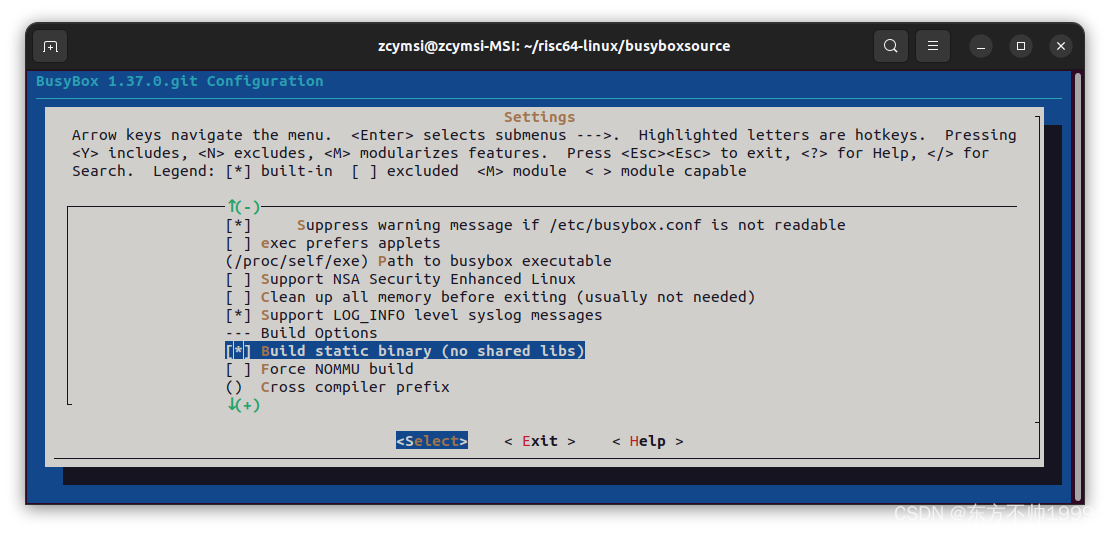 使用QEMU运行RISC-V Linux（根文件系统BusyBox）_qemu riscv-CSDN博客