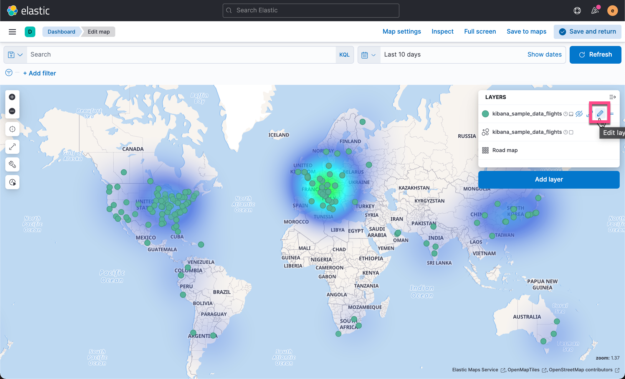 Kibana：Kibana 入门 （三）_kibana maps-CSDN博客