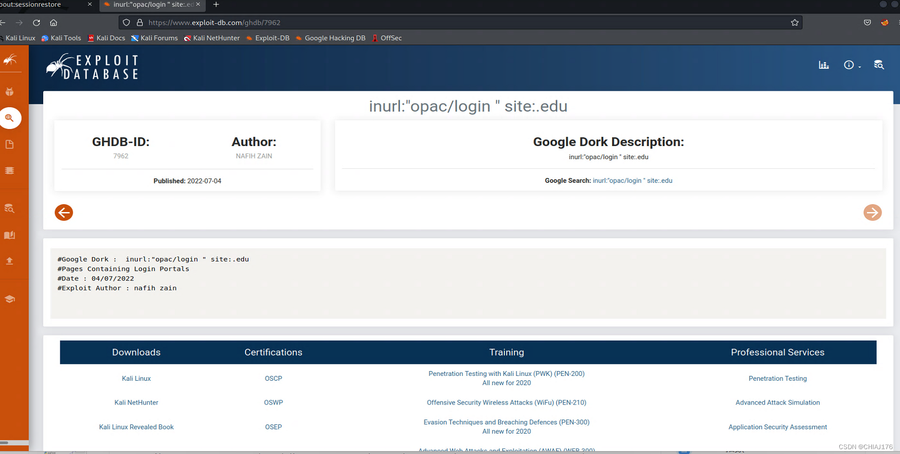Google Hacking_谷歌hacking-CSDN博客