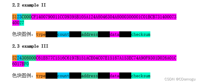 Intel-Hex , Motorola S-Record 格式详细解析_摩托罗拉格式字节解析-CSDN博客