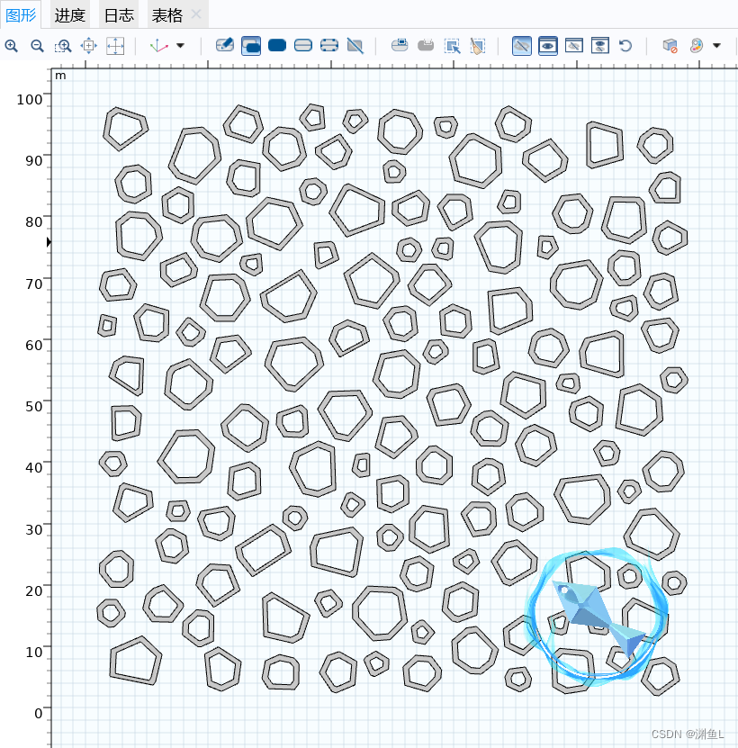 COMSOL随机多边形骨料及界面过渡区ITZ建模 混凝土细观2D_comsol随机骨料-CSDN博客