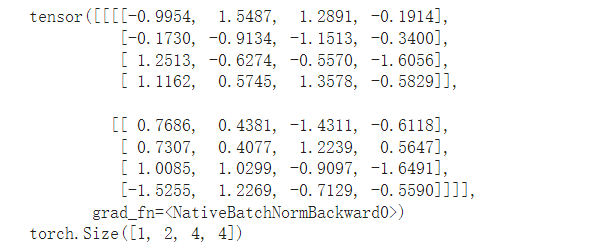 BN层（Pytorch讲解）_torch bn-CSDN博客