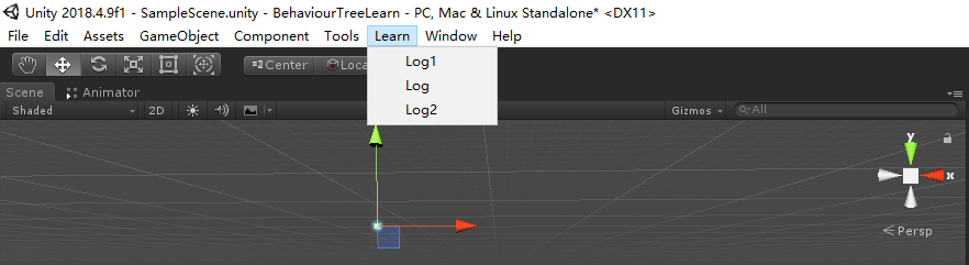 Unity编辑器拓展(一)-MenuItem的使用_unity menuitem-CSDN博客