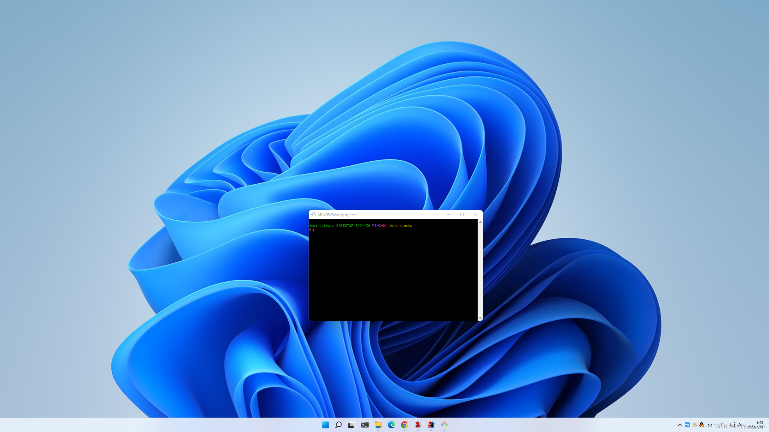 Windows下修改git Bash窗口的默认打开位置bash窗口打开 Csdn博客