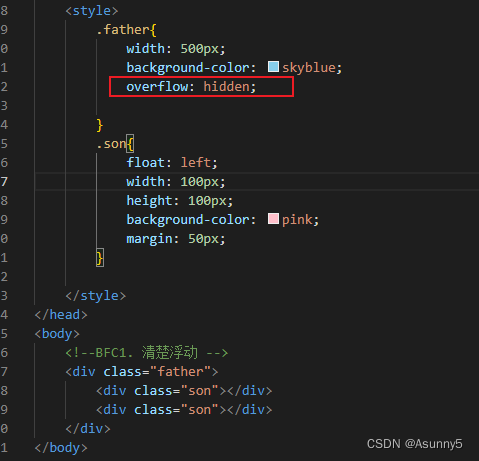 BFC 块级格式化上下文-CSDN博客