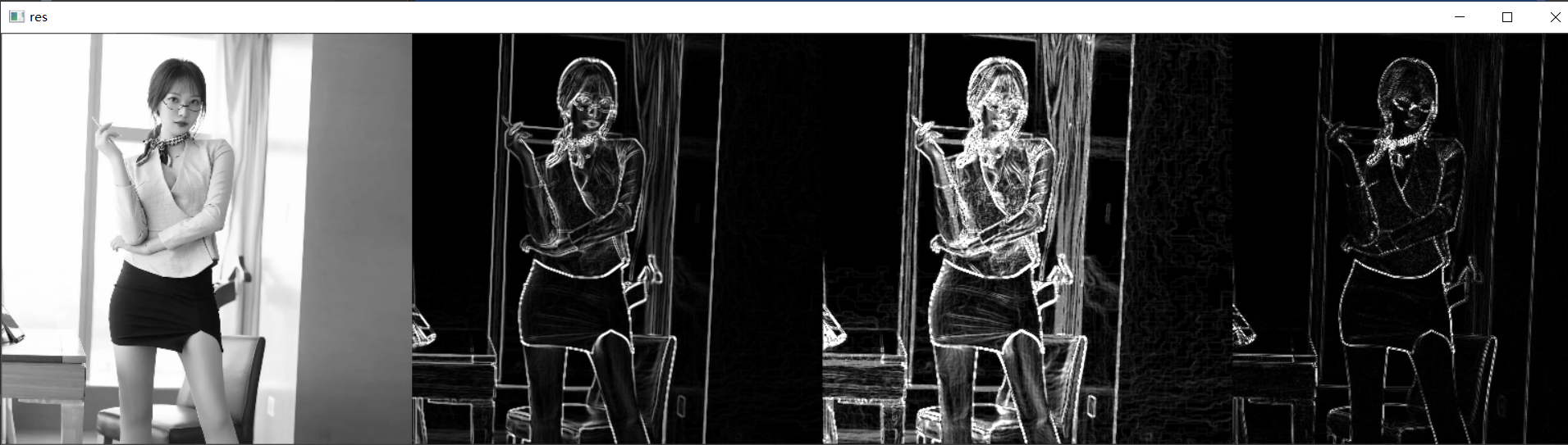 opencv-python图像梯度计算-Sobel算子，Scharr算子，laplacian算子_python调整cv2.sobel像素梯度大小-CSDN博客