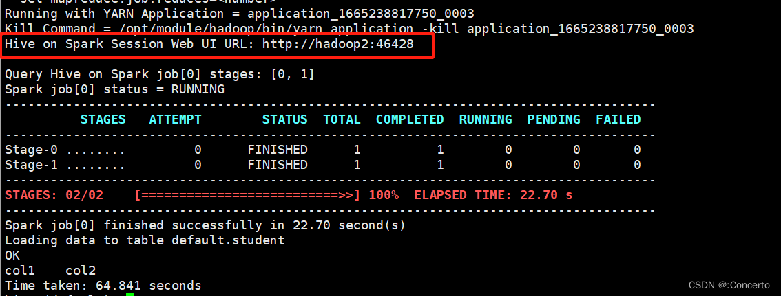 部署:hive On Spark报错failed To Execute Spark Taskfailed To Submit Spark