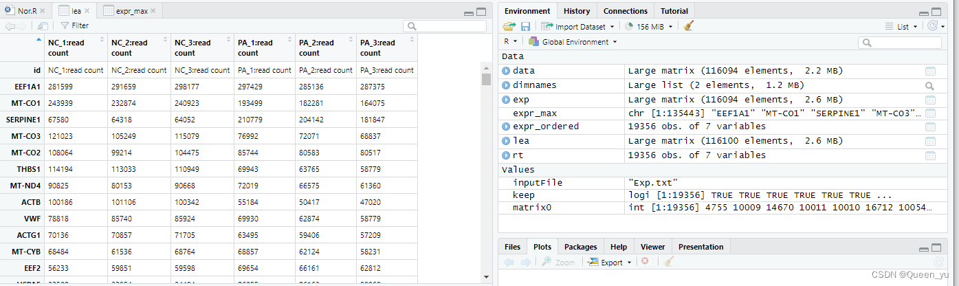 R 样品中重复基因表达矩阵处理_基因表达矩阵在r18-CSDN博客