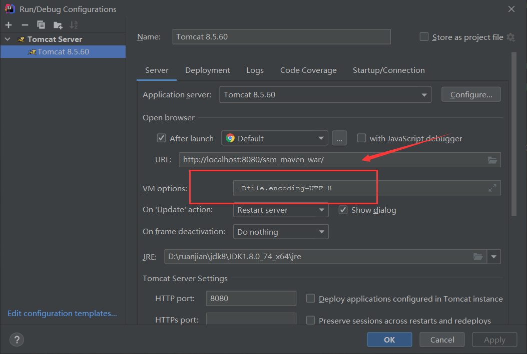 ssm的项目Tomcat控制台输出中文乱码-CSDN博客