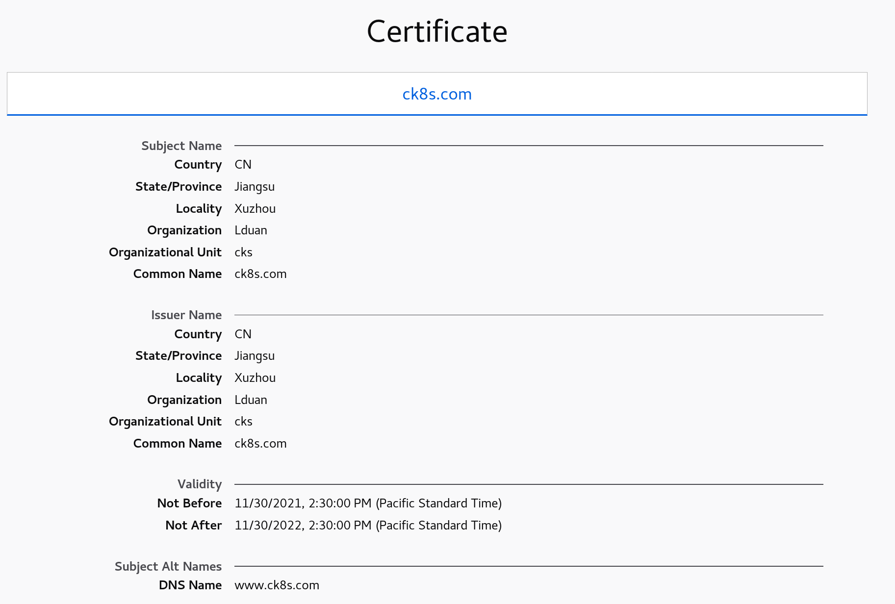 二十、K8s集群设置2- HTTPS-CFSSL_k8s cfssl-CSDN博客
