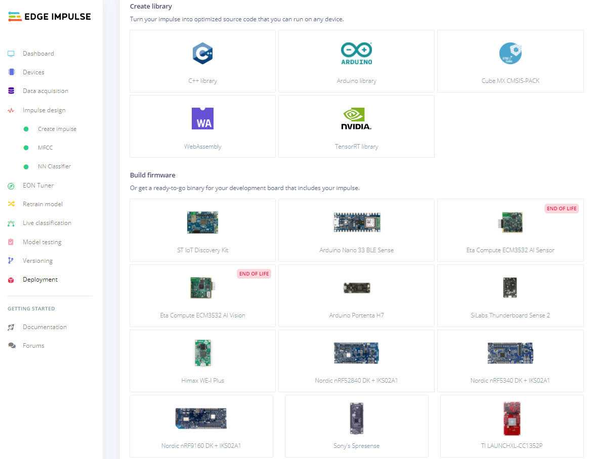 Edge Impulse,一种云端AI平台-CSDN博客