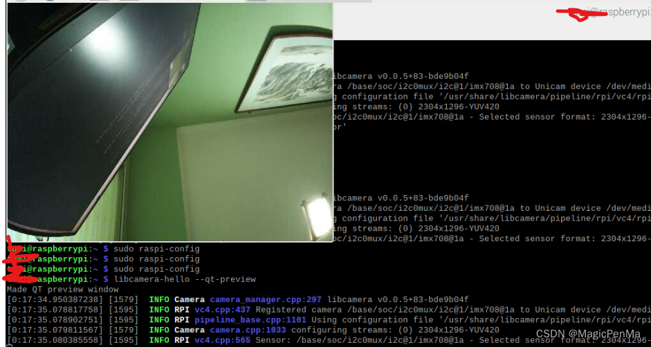 Raspberry 4b 启动摄像头_树莓派4b打开摄像头-CSDN博客