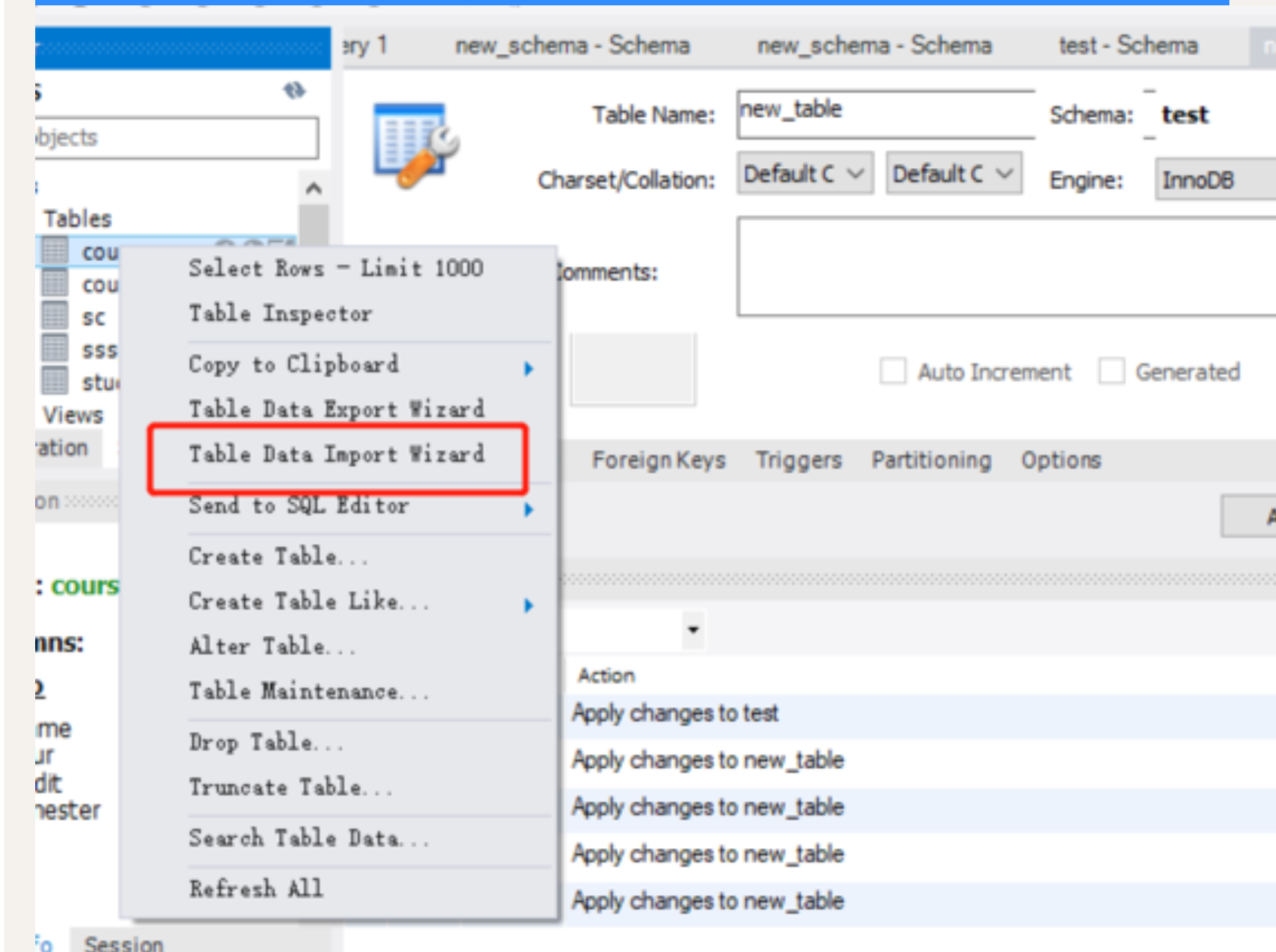 Mysqlworkbench导入excel数据mysql Workbench导入excel数据 Csdn博客 