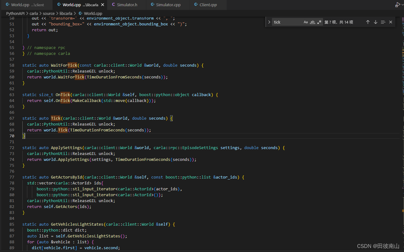 carla源码学习（二）同步模式tick()_carla tick-CSDN博客