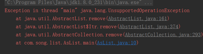 Arrays.asList()把数组转换成集合易错点_arrays.aslist()把数组转换成集合时,不能使用其修 改集合相关的方法,它的 add/re-CSDN博客