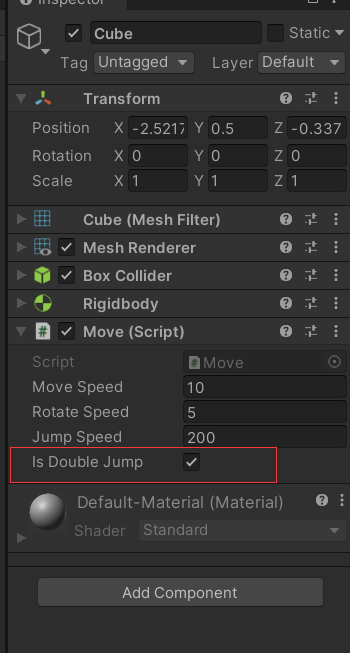 Unity3D学习 ② 物体的正常跳跃、二段跳、冲刺_unity3d跳跃代码-CSDN博客