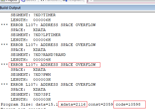 keil 报错error L107: ADDRESS SPACE OVERFLOW_keil地址空间溢出-CSDN博客