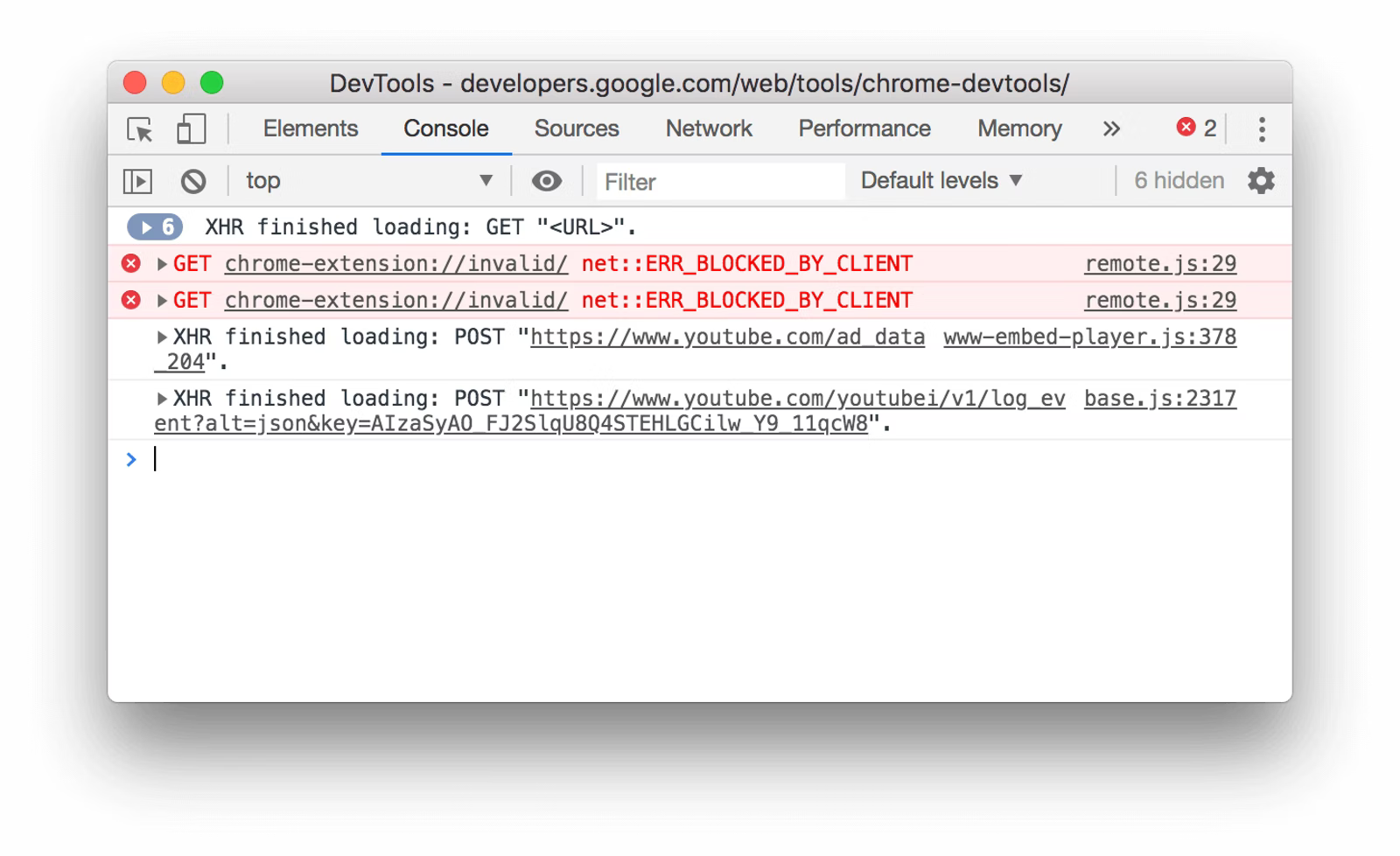 Chrome Console 小技巧之 01 如何启动XHR监控网络请求_google控制台过滤为xhr-CSDN博客