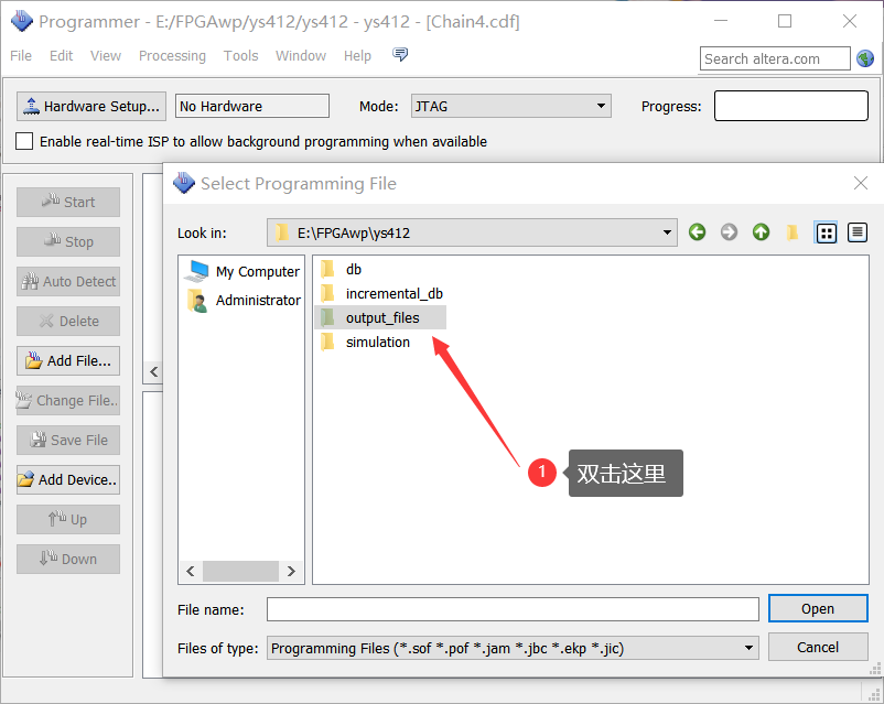 FPGA Quartus II 使用教程及编写第一个FPGA程序点亮LED灯_用quartus2 编写led数码管显示编程代码-CSDN博客